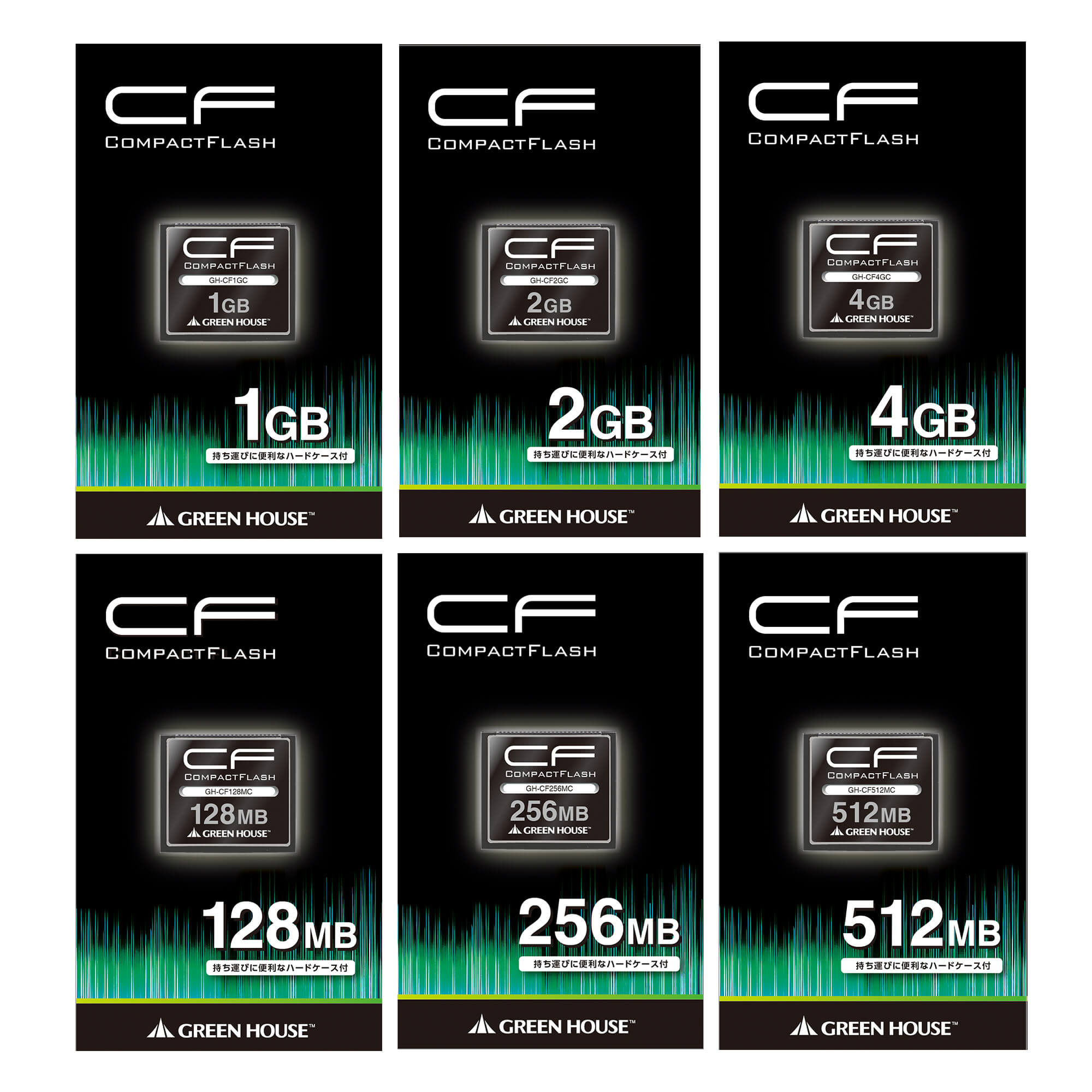 コンパクトフラッシュ | GH-CF*Cシリーズ | GREEN HOUSE グリーンハウス